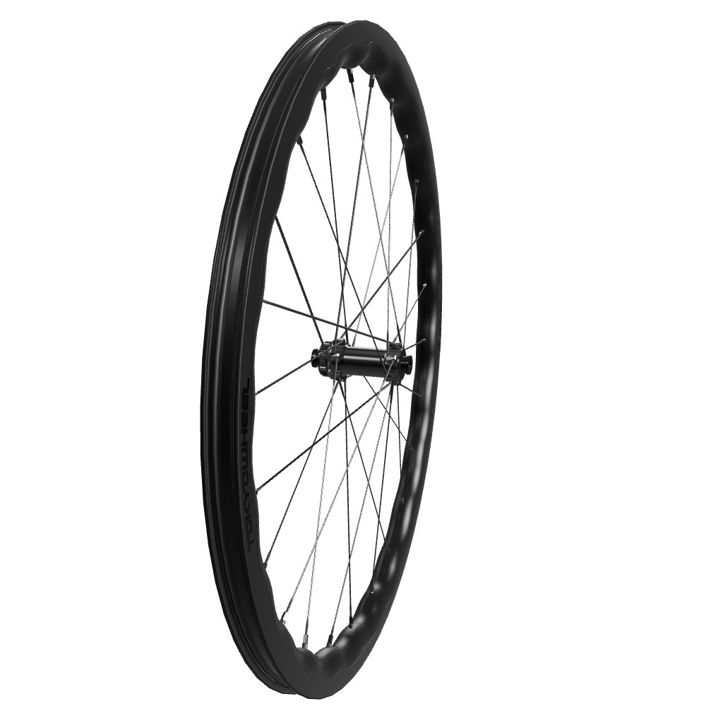 TOKYOWHEEL 700c Carbon Disc Wheelset Aerowave 3.4 DISC Carbon Front ...